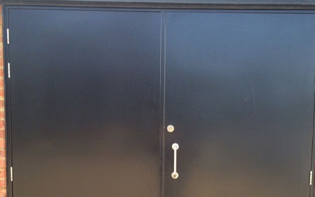 Commercial Steel Security Doors - Loddon Doors